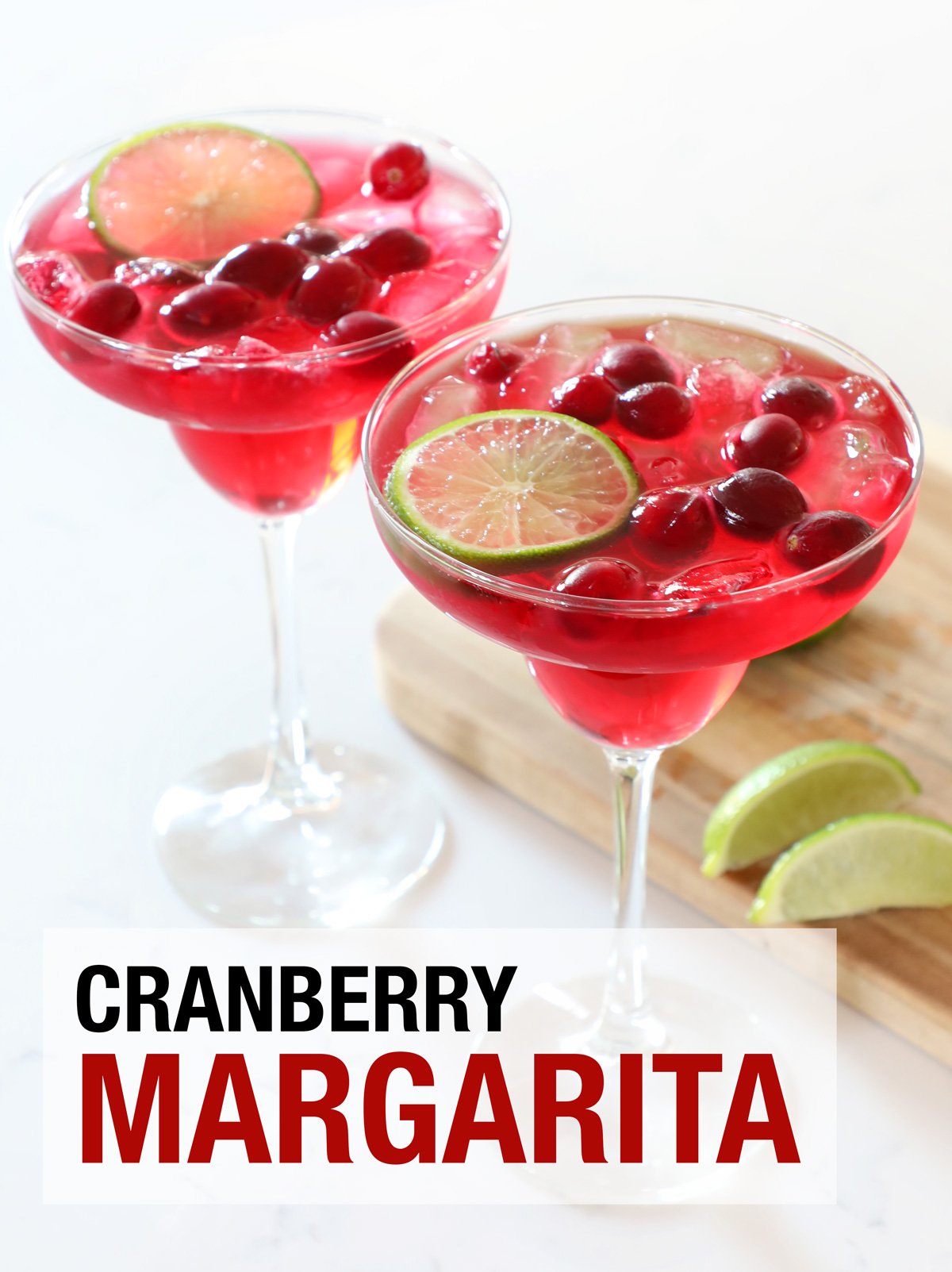 Cranberry Margaritas - Weekend Craft