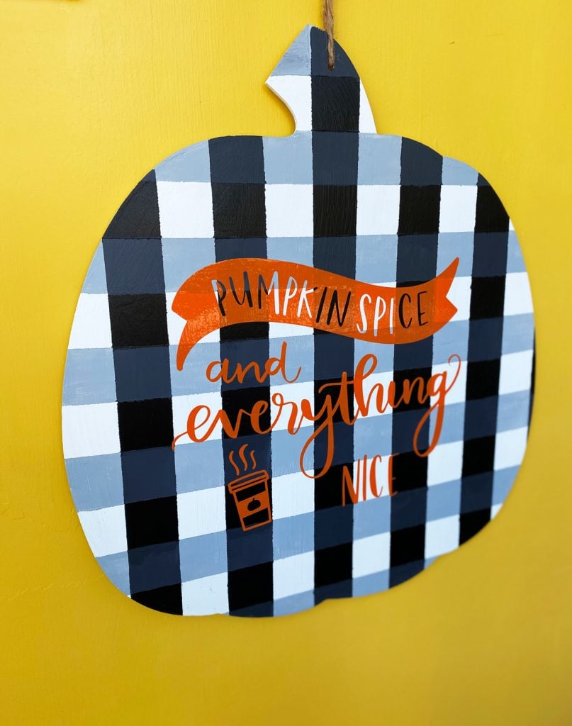 How To Paint Buffalo Check Plaid - Weekend Craft