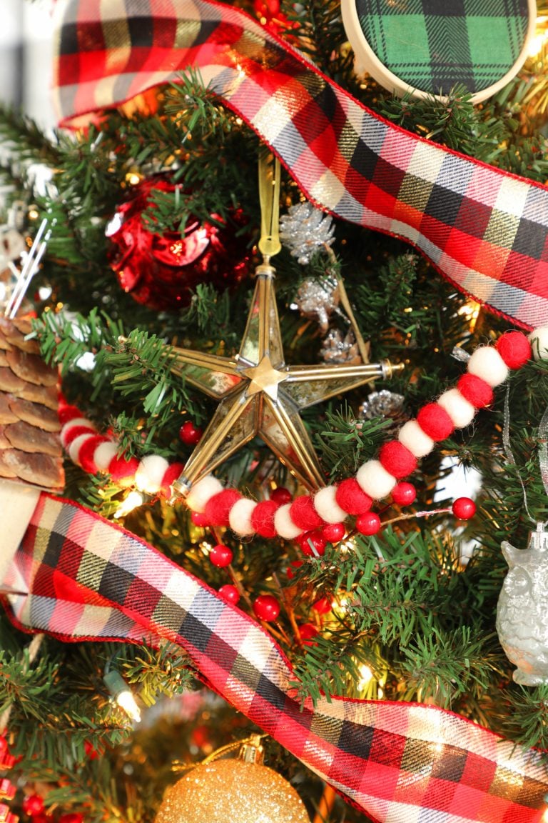Plaid Christmas Tree - Weekend Craft