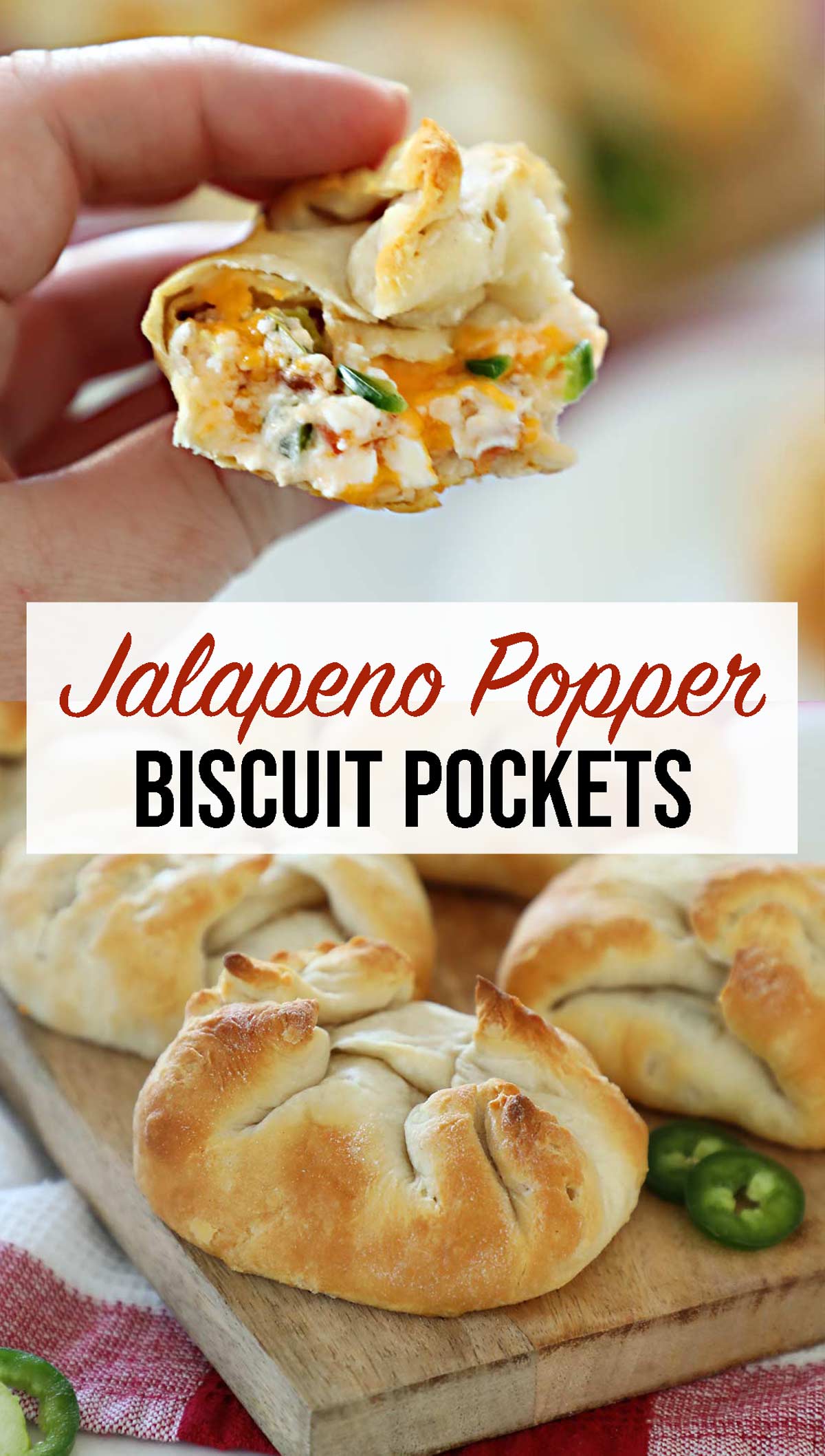 Jalapeño Popper Biscuit Pockets - Weekend Craft
