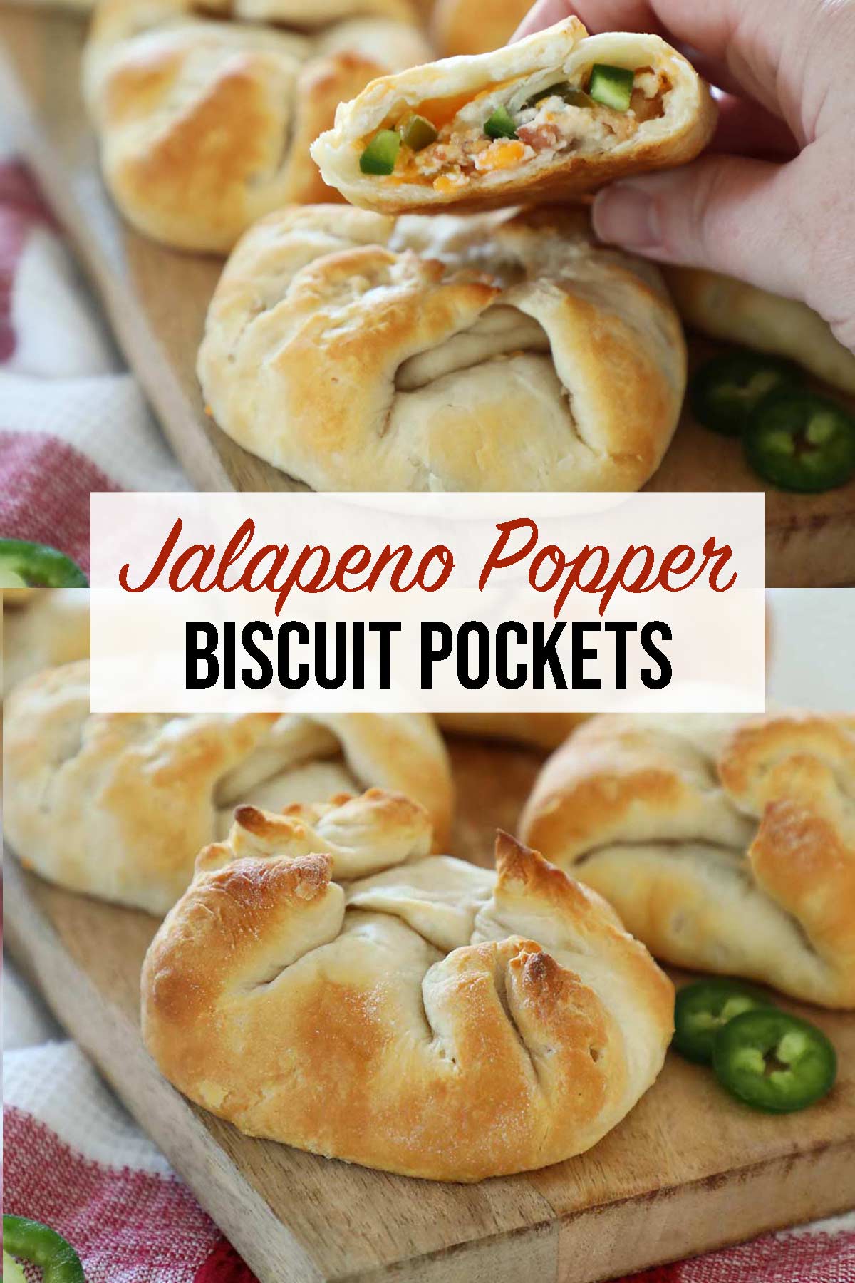 Jalapeño Popper Biscuit Pockets - Weekend Craft