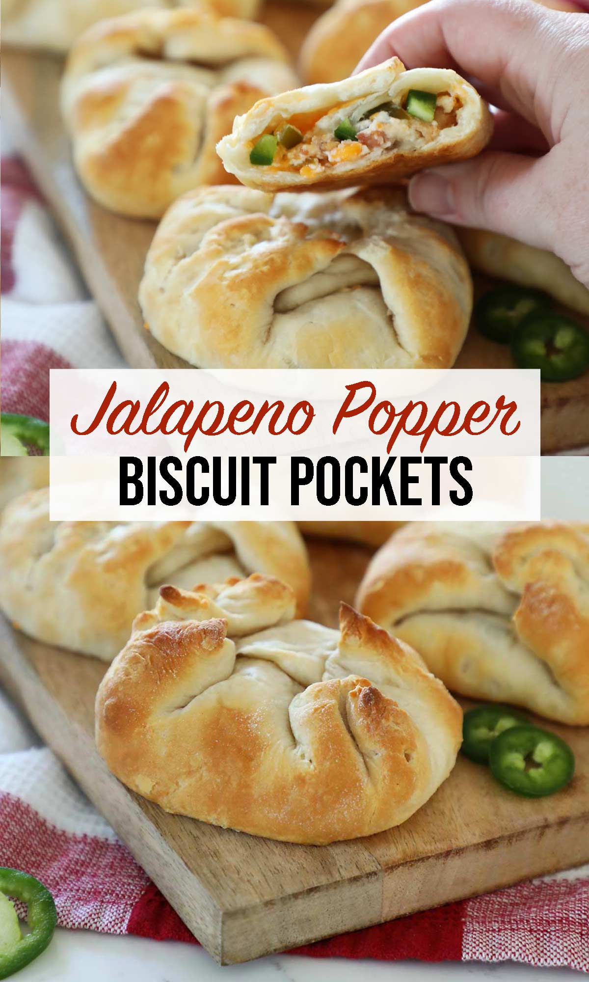 Jalapeño Popper Biscuit Pockets - Weekend Craft