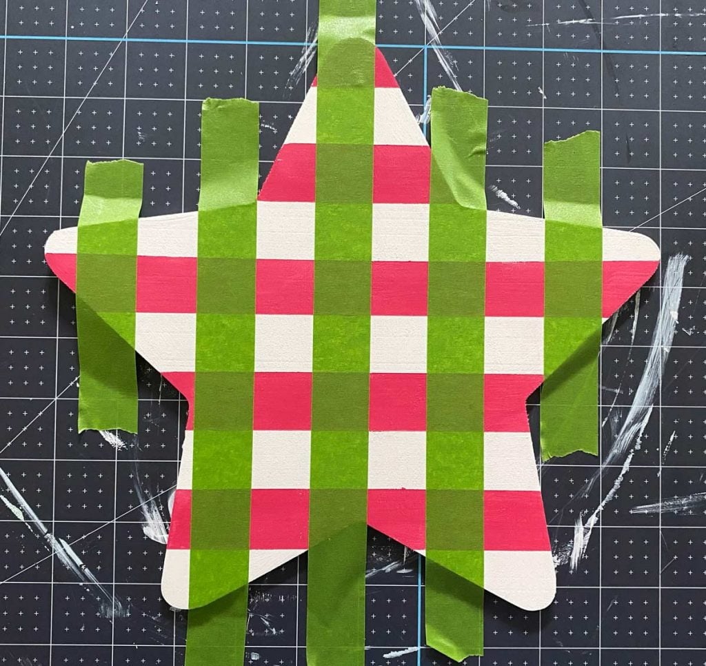 How To Paint Gingham - Weekend Craft