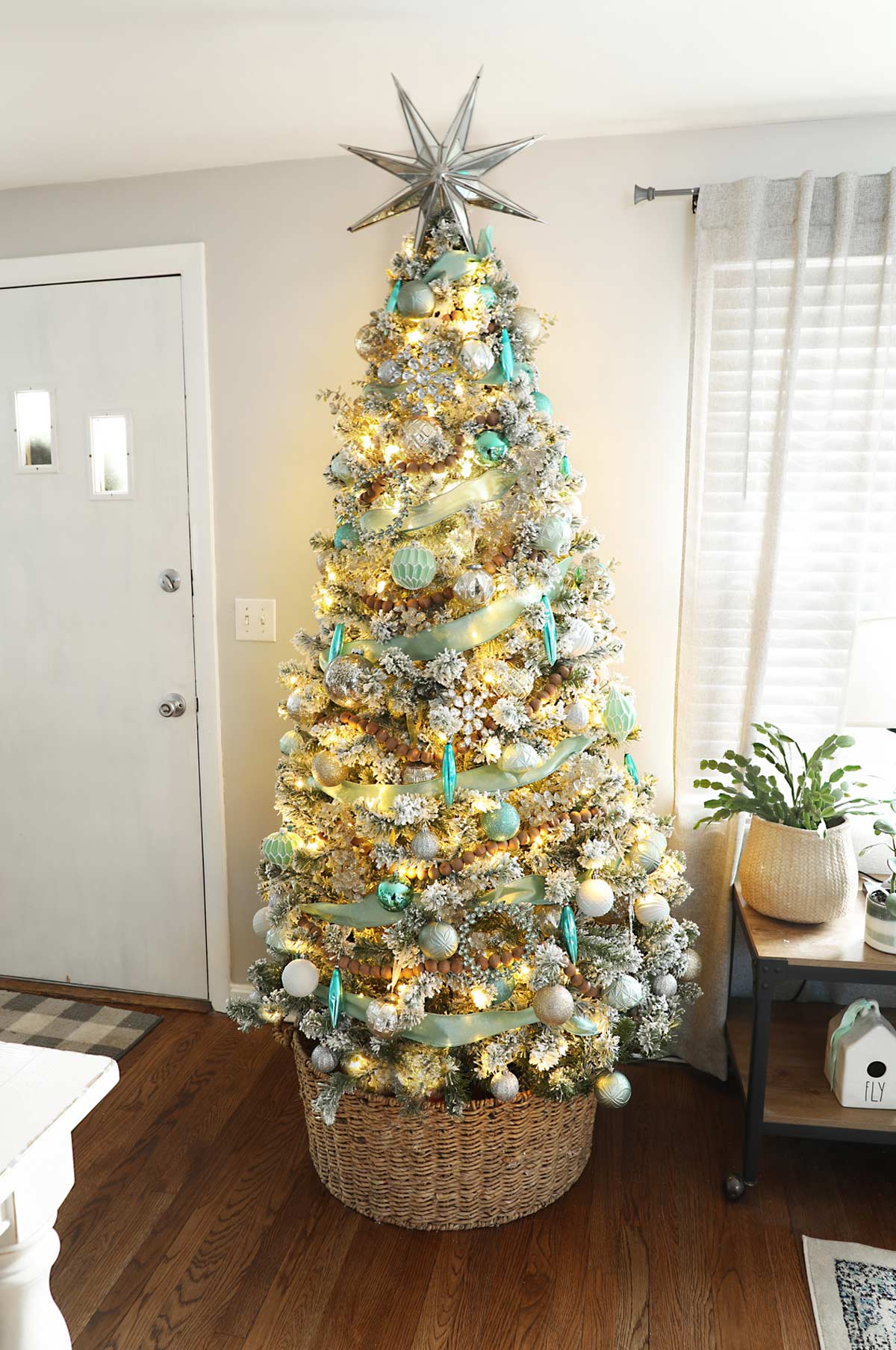 Teal Christmas Tree - Weekend Craft