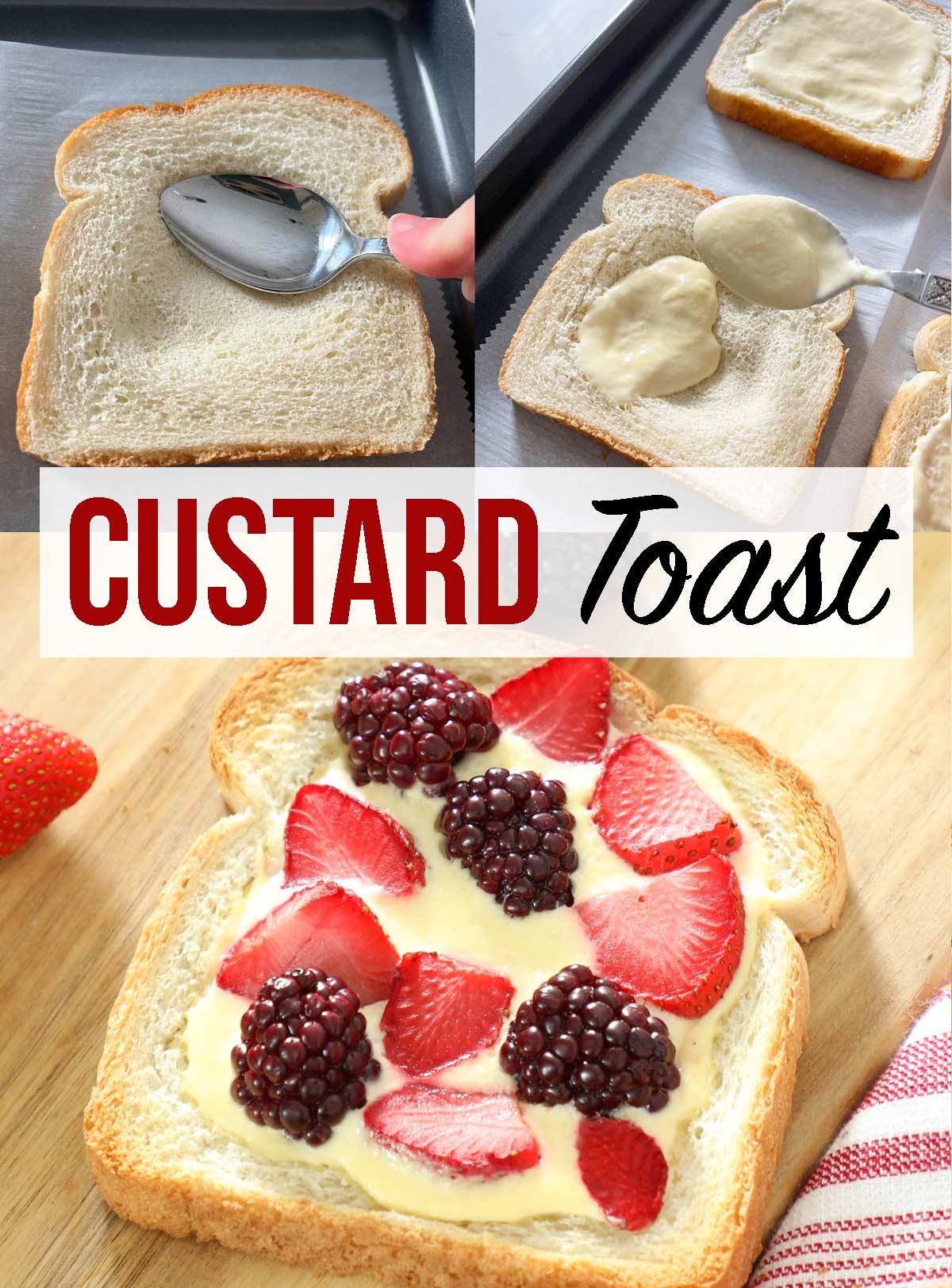 Custard Toast - Weekend Craft