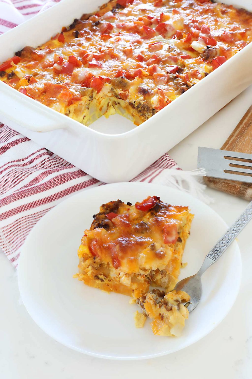 Chorizo and Egg Breakfast Casserole - Weekend Craft