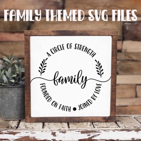 Family SVG Cut Files - Weekend Craft