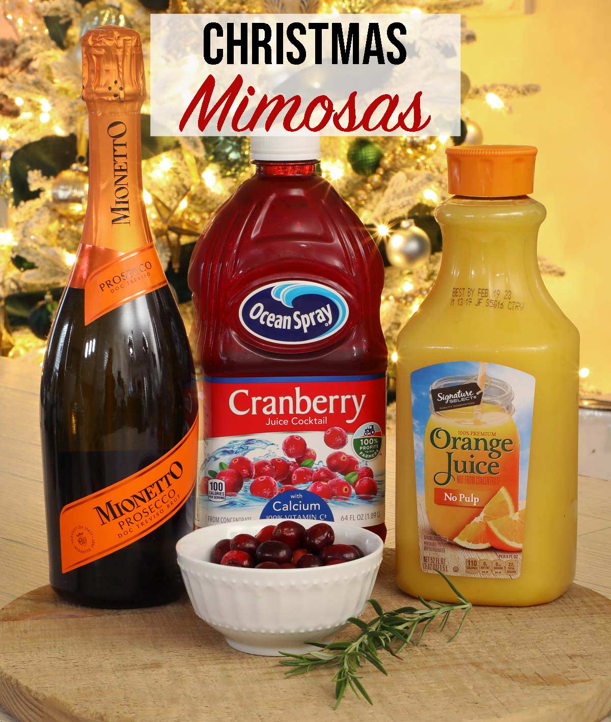 Christmas Mimosa - Weekend Craft