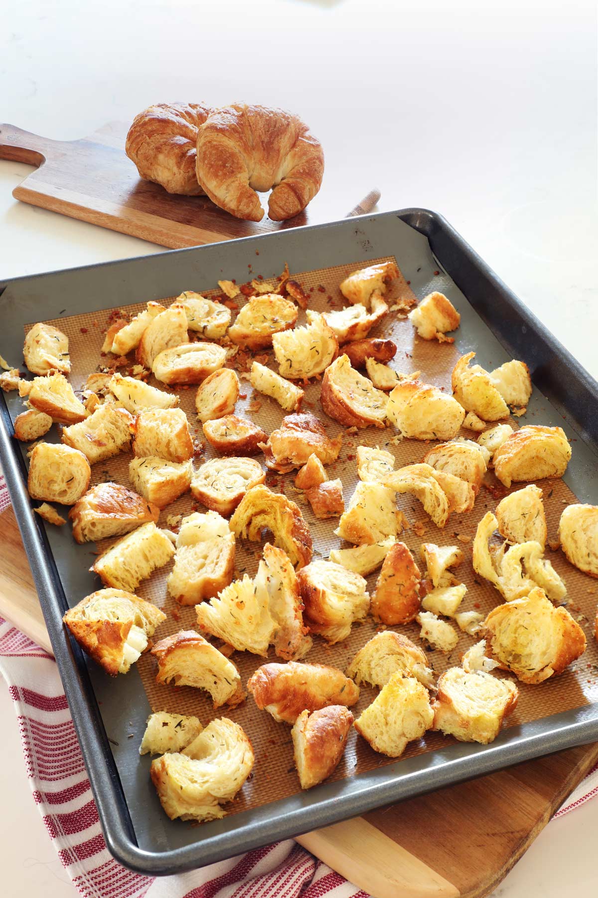 Croissant Croutons - Weekend Craft