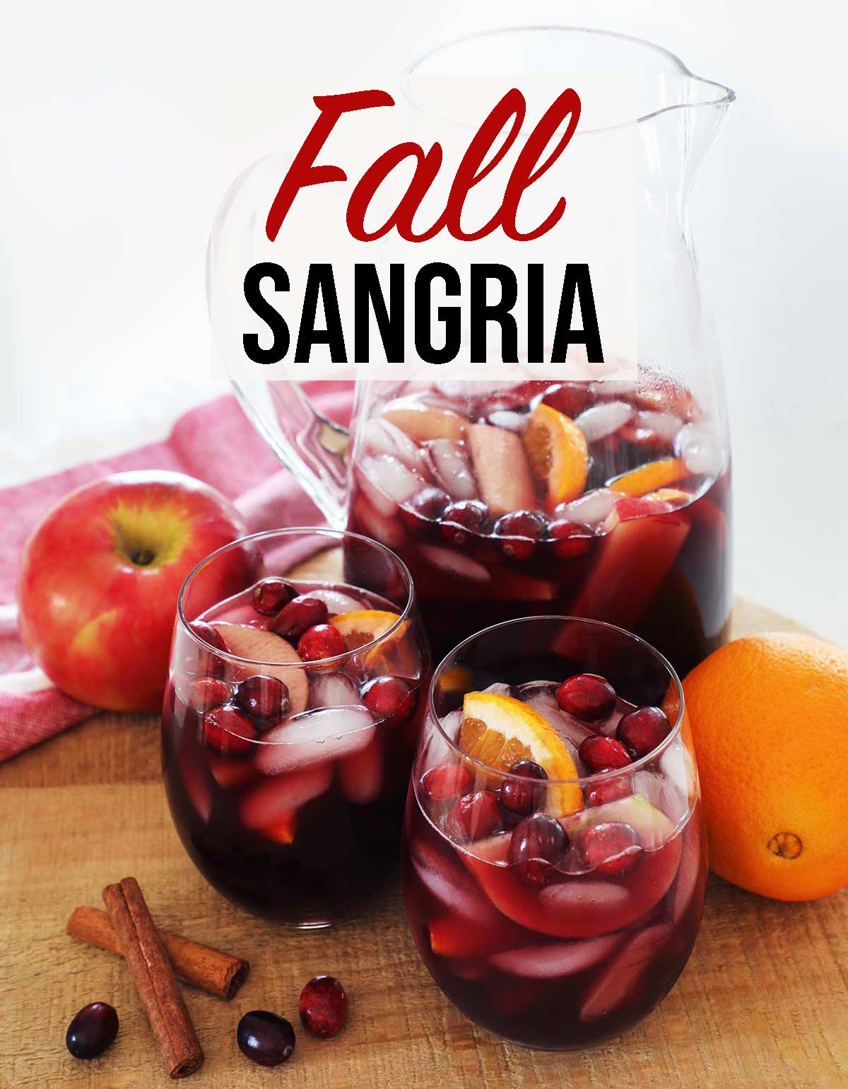 Fall Sangria - Weekend Craft