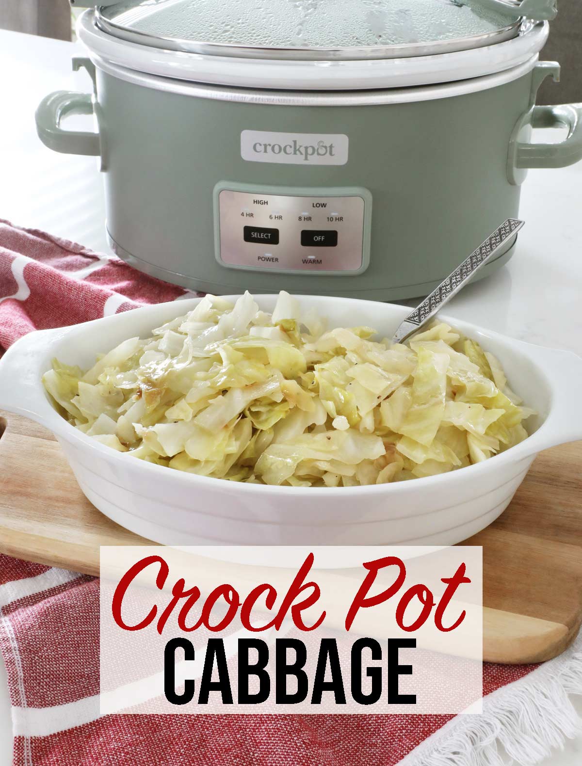Slow Cooker Cabbage - Weekend Craft