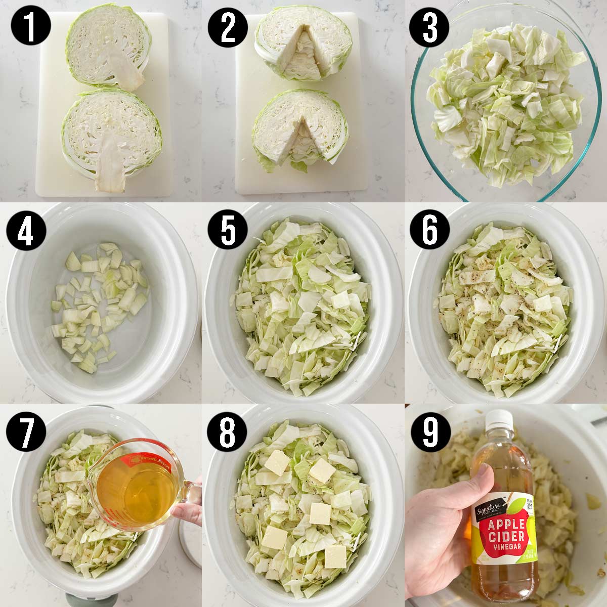 Slow Cooker Cabbage - Weekend Craft