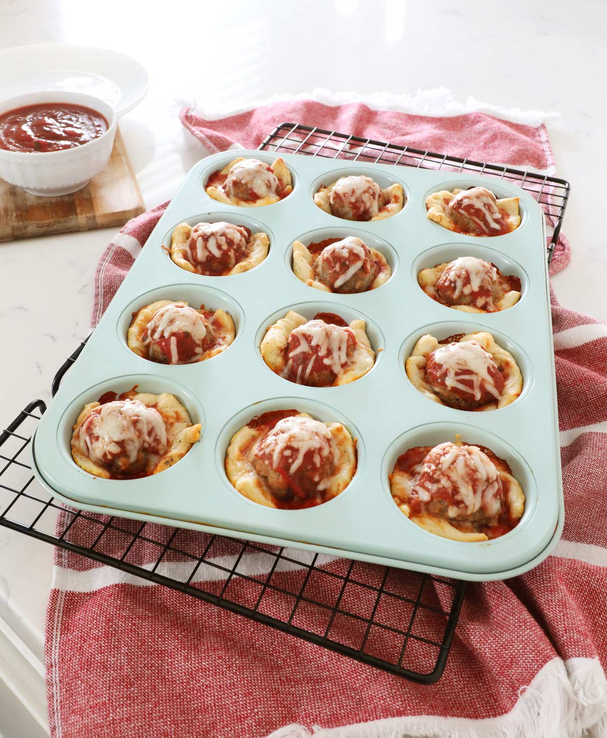 Individual Meatball Sub Cups - Weekend Craft