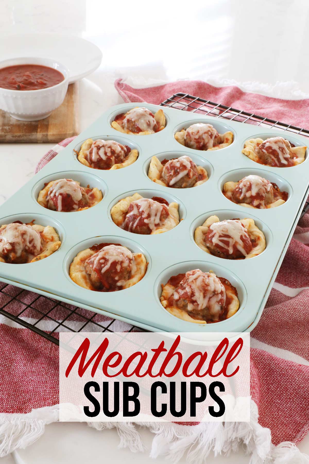 Individual Meatball Sub Cups - Weekend Craft