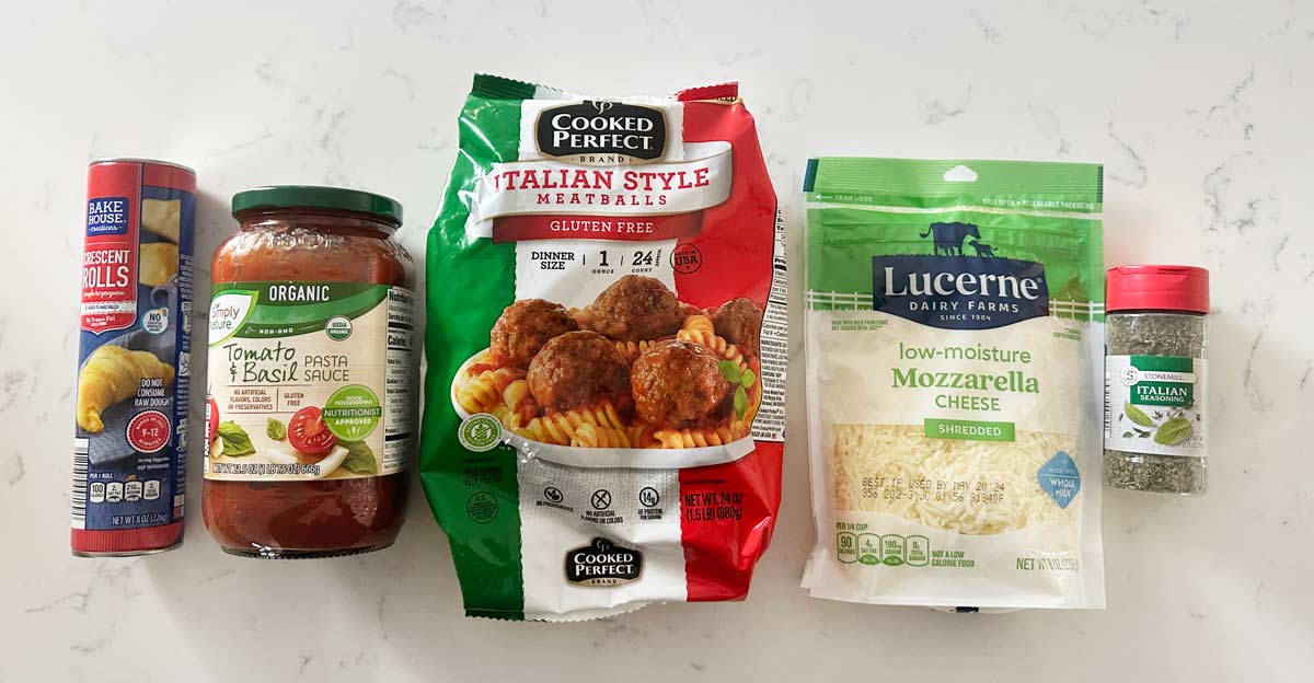 Individual Meatball Sub Cups - Weekend Craft
