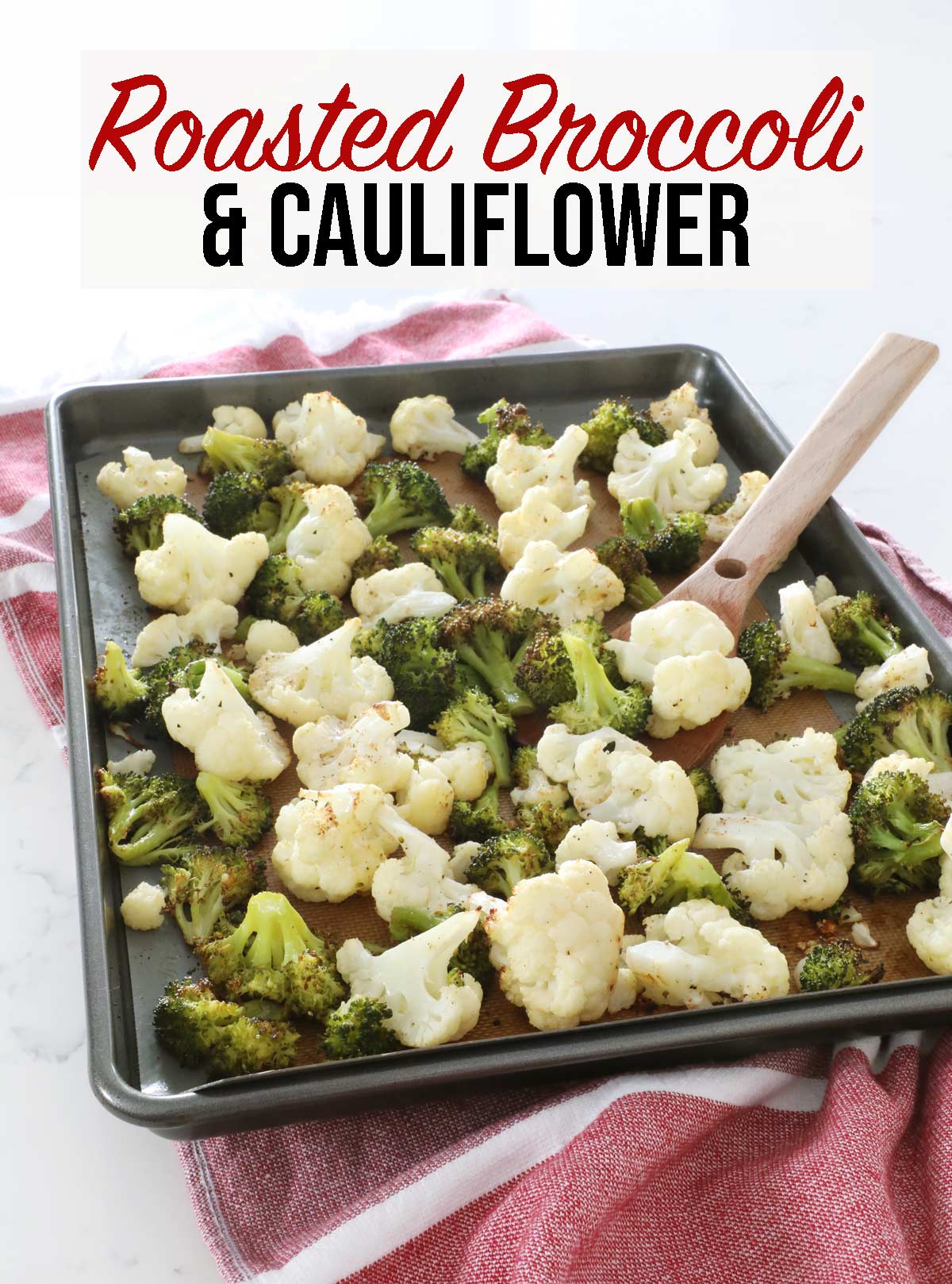 Roasted Broccoli and Cauliflower - Weekend Craft